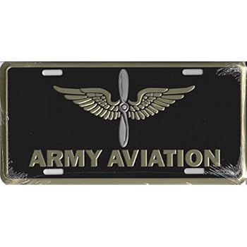 Amazon.com: U.S. Army Aviation License Plate Frame: Automotive