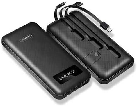 Earldom PB41 Power Bank 10000mAh 3 Kinds Of Charging Cable And LCD ...