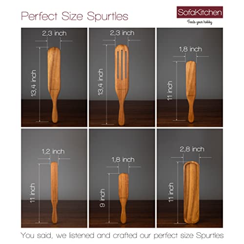 SofaKitchen - Wooden Spurtle Set - Spurtles Kitchen Tools As Seen On Tv ...