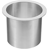 Amazon.com: STOBAZA Drop-in Trash Chute, Stainless Steel Trash Grommets ...