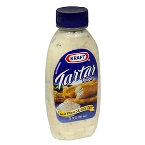 Amazon.com : Kraft Tarter Sauce, 10-Ounce Squeezable Bottles (Pack of ...