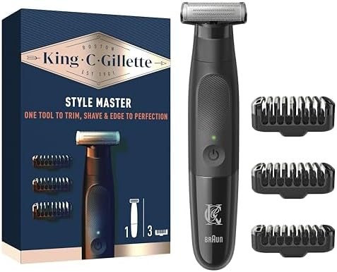 Gillette King C. Style Master, Beard Trimmer, Stubble Trimmer ...