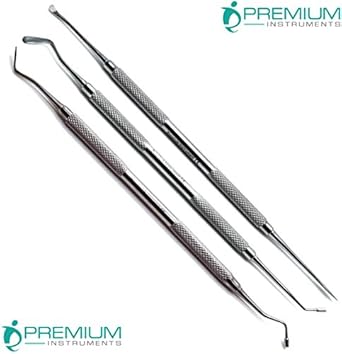 Amazon.com: 3 Pcs Dental Woodson #1, #2, #3 Plugger Set Plastic ...