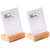 Amazon.com: ECKEK Acrylic Label Holder Price Tag Displays Sign Holder ...
