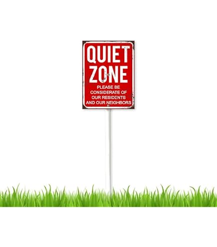 Quiet Zone Signs For Offices