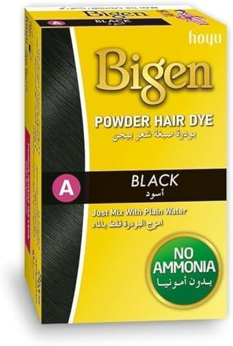 Bigen Powder Hair Dye Black 6g price in Saudi Arabia | Amazon Saudi ...