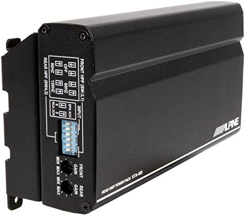 Alpine KTA-450 4-Channel Power Pack Amplifier and Voxx HD Backup Camera ...