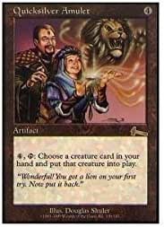 Amazon.com: Magic: the Gathering - Quicksilver Amulet - Urza's Legacy ...