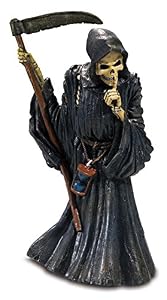 Grim Reaper Figurine Statue Ornament Gothic Decor: Amazon.co.uk ...