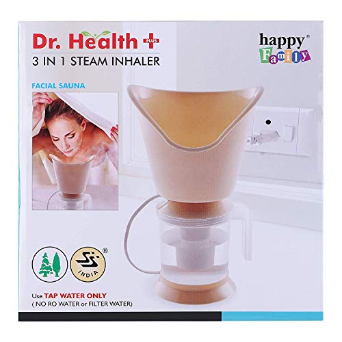 Dr.Health 3 In 1 Steamer, Steam inhaler for cold and cough, Soothes ...