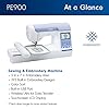 Brother Embroidery Machine PE800, 138 Built-in Designs, 5" x 7" Hoop ...