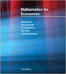 Mathematics for Economics - 2nd Edition: 9780262582070: Economics Books @ Amazon.com