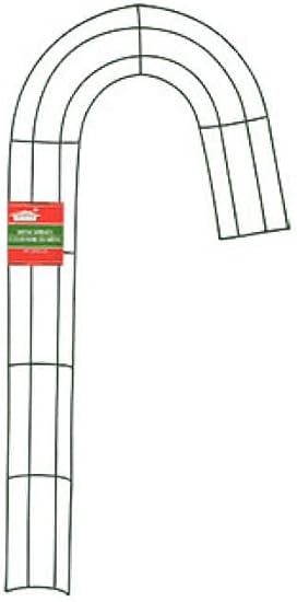 Candy Cane Shaped Holiday Wire Wreath Frame 20" (1, Green): Amazon.ca ...