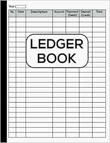 Amazon.com: Ledger Book: Ledger Book for Small Business/ Accounting ...