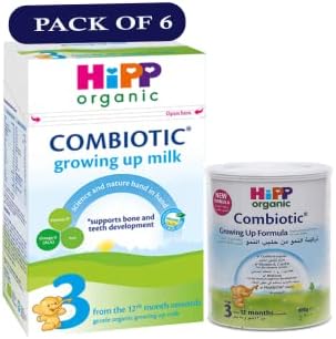 HiPP Organic Combiotic Infant Formula food with Milk, 800 g (3rd STAGE ...