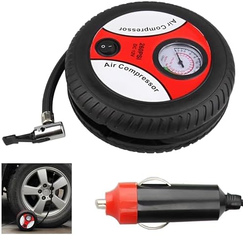 Electric Air Compressor - Compact 12V 150W for Cars & Bikes, Perfect ...