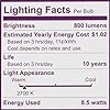 Philips LED Basic Frosted Non-Dimmable A19 Light Bulb - EyeComfort ...