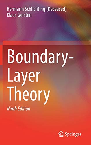 Boundary-Layer Theory: Schlichting (Deceased), Hermann, Gersten, Klaus ...