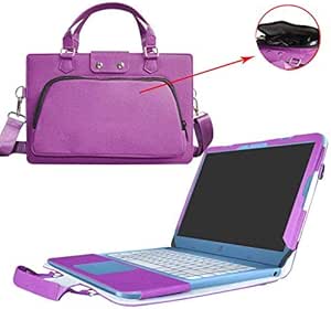 Amazon.com: HP Stream 14 Case,2 in 1 Accurately Designed Protective PU ...