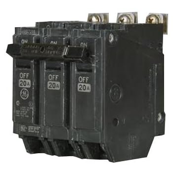 GE THQB32100 Bolt-On Mount Type THQB Miniature Circuit Breaker 3-Pole ...