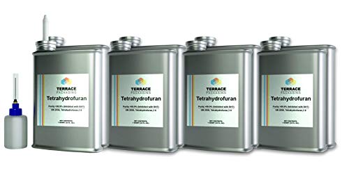 Terrace Packaging Tetrahydrofuran (THF), ACS Grade, ≥99.9% Purity (3D ...