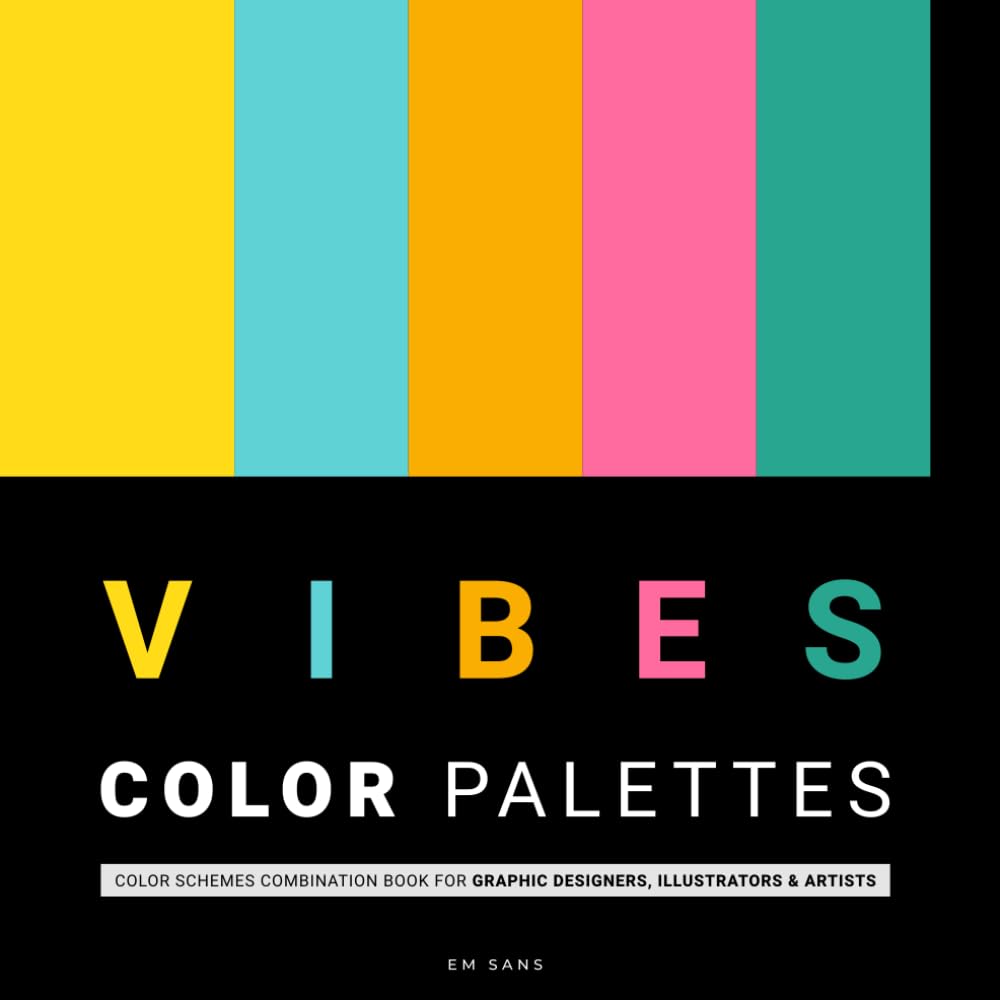 Mua VIBES Color Palettes: Color schemes combination book for Graphic ...