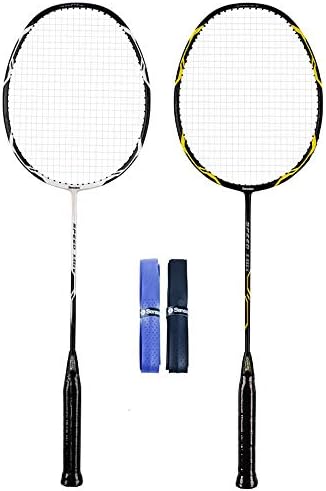 Senston-High Level 2 Player Graphite Badminton Racket Set-Includes 1 ...