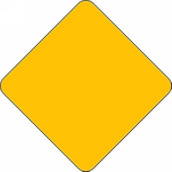 Accuform (Type 1 Object Marker - OBSTRUCTIONS Within The Roadway ...