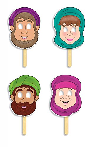 The Story of Ruth! Bible Character Masks: Scholastic: 9780439912587 ...