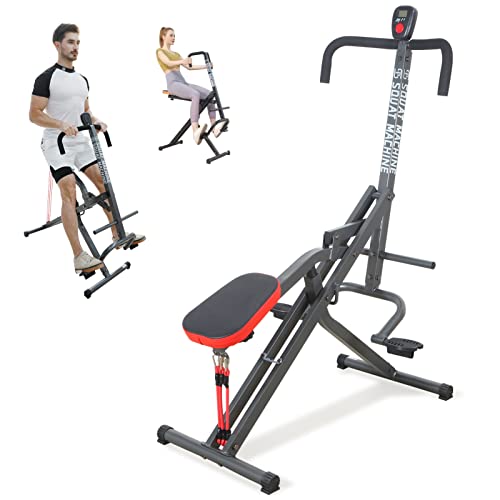 Ps Row Squat Exercise Machine for Butt Legs glute Shaping Rider Squat ...