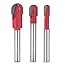Dremel TR770 5-Piece Edging Router Bit Kit - Edge Treatment And ...