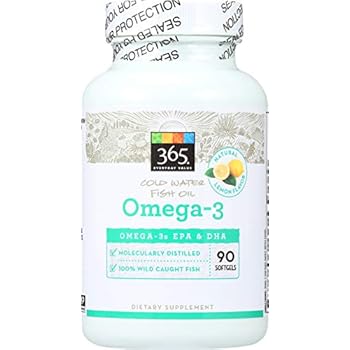 Amazon.com: Whole Foods Market, Super Omega 3, Natural Lemon Flavor, 90 ...