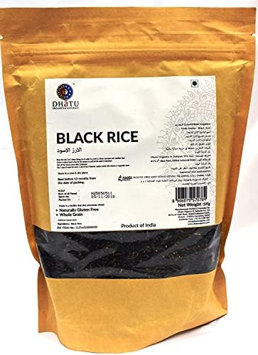 Rootz Organics Black Rice, 100% Natural & Traditional Healthy Rice ...