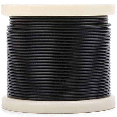 WAYSKA String Light Hanging Kit with 250 Ft Nylon Coated Stainless ...