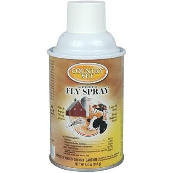 Amazon.com : Country Vet Metered Fly Control Spray, Refill, 30 Day ...