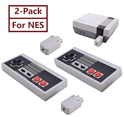 2 Pack NES Wireless Controller, TANKEY NES Classic Controller Wireless ...