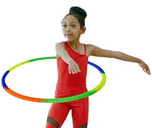 Hula Hoop for Kids, Adjustable Size Hoola Hoop Toy for Exercise, 8 ...