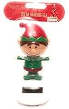Amazon.com: Set of 2 Solar Powered Dancing Christmas Elves (Elf): Toys ...