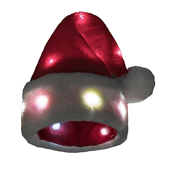LED Santa Claus Christmas Hat