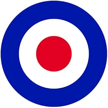 Amazon.com: RAF Roundel - Color Sticker - Decal - Die Cut - Size: 6.00 ...