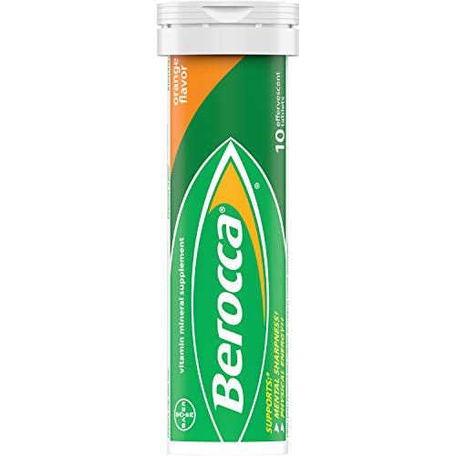 Berocca With Vitamin C 1000mg, Zinc, Biotin, B12 Vitamin Energy ...