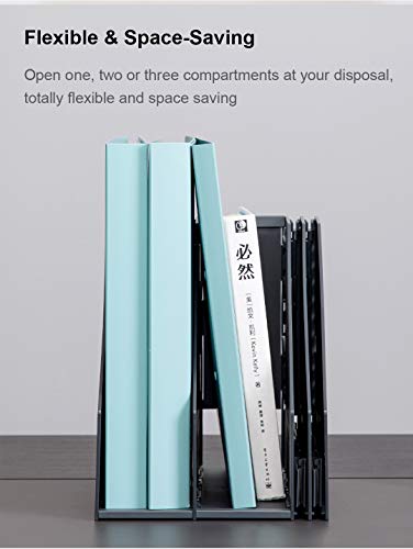Deli Collapsible Desk Organizer Magazine File Holder For Office ...