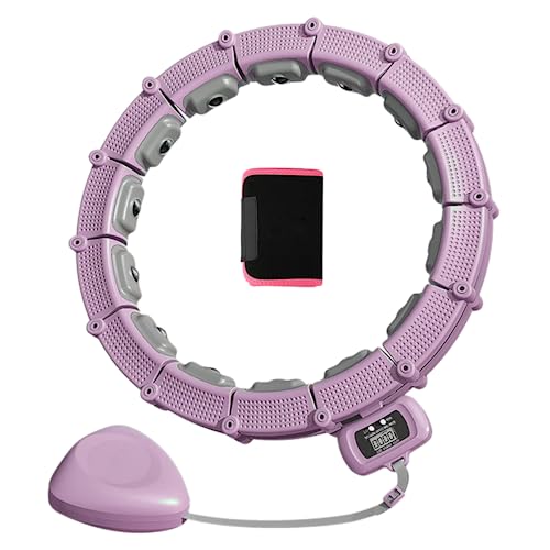 Silent Hula Fitness Hoops Weighted Smart Hula Exercise Hoops - Weight ...