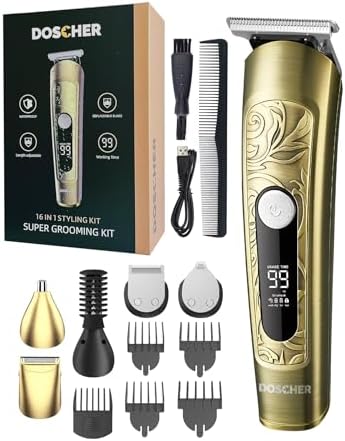 سعر DOSCHER All-in-One Professional Trimmer for Men, Waterproof Shaving ...