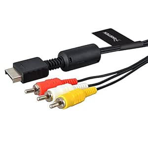 Amazon.com: Insten Replacement Playstation PS3 AV Cable Compatible For ...