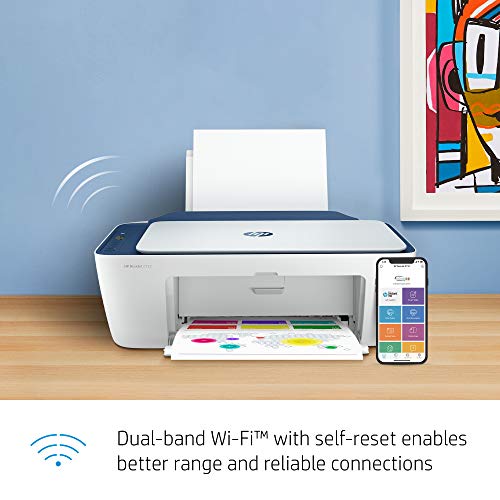 HP DeskJet 2732 Wireless All-in-One Compact Color Inkjet Printer ...