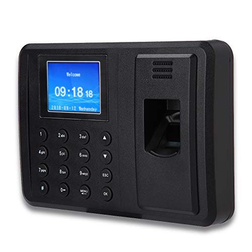 Biometric Fingerprint Time Clock, Attendance Machine TFT LCD Display ...