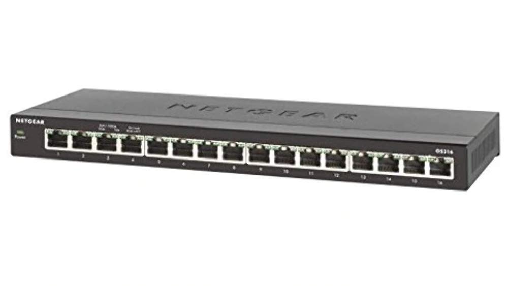 NETGEAR 16-Port Gigabit Ethernet Network Switch, Hub, Internet Splitter ...