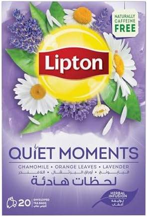 Lipton Tea Herbal Infusion, Quiet Moments, 20 Lipton Tea Bags ...