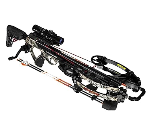 Barnett HyperTac Crossbow Package with 1.5-5x32 Illuminated Scope, 3 ...
